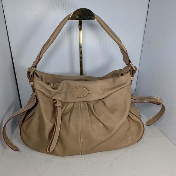 Lancel | Bags | Lancel Paris Angelina Leather Hobo Bag | Poshmark